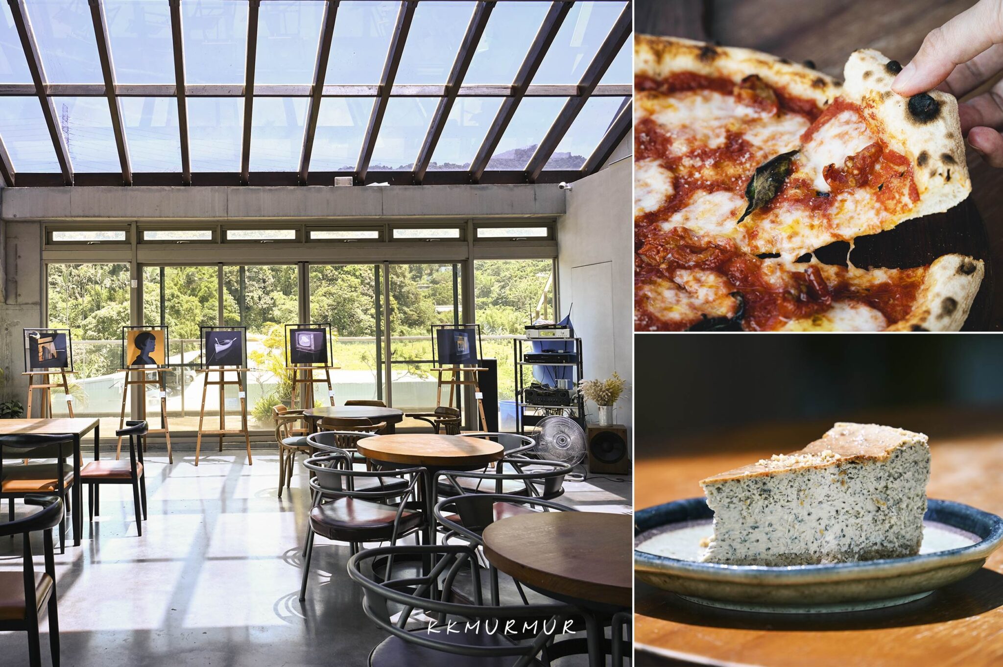 【Arc Cafe】美術館氛圍玻璃屋咖啡廳，愜意空間享受誘人餐食與甜點｜新北深坑咖啡廳推薦(菜單) - 老K嘴一下